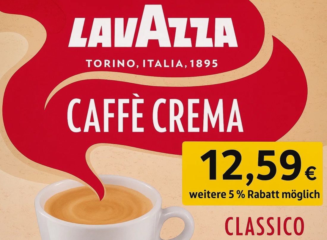 Faszinierend Lavazza Kaffee Angebot Penny Ebenbild