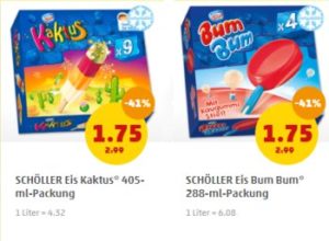 Penny: Diverse Multipacks Schöller-Eis für je 1,75 Euro - Discountfan.de